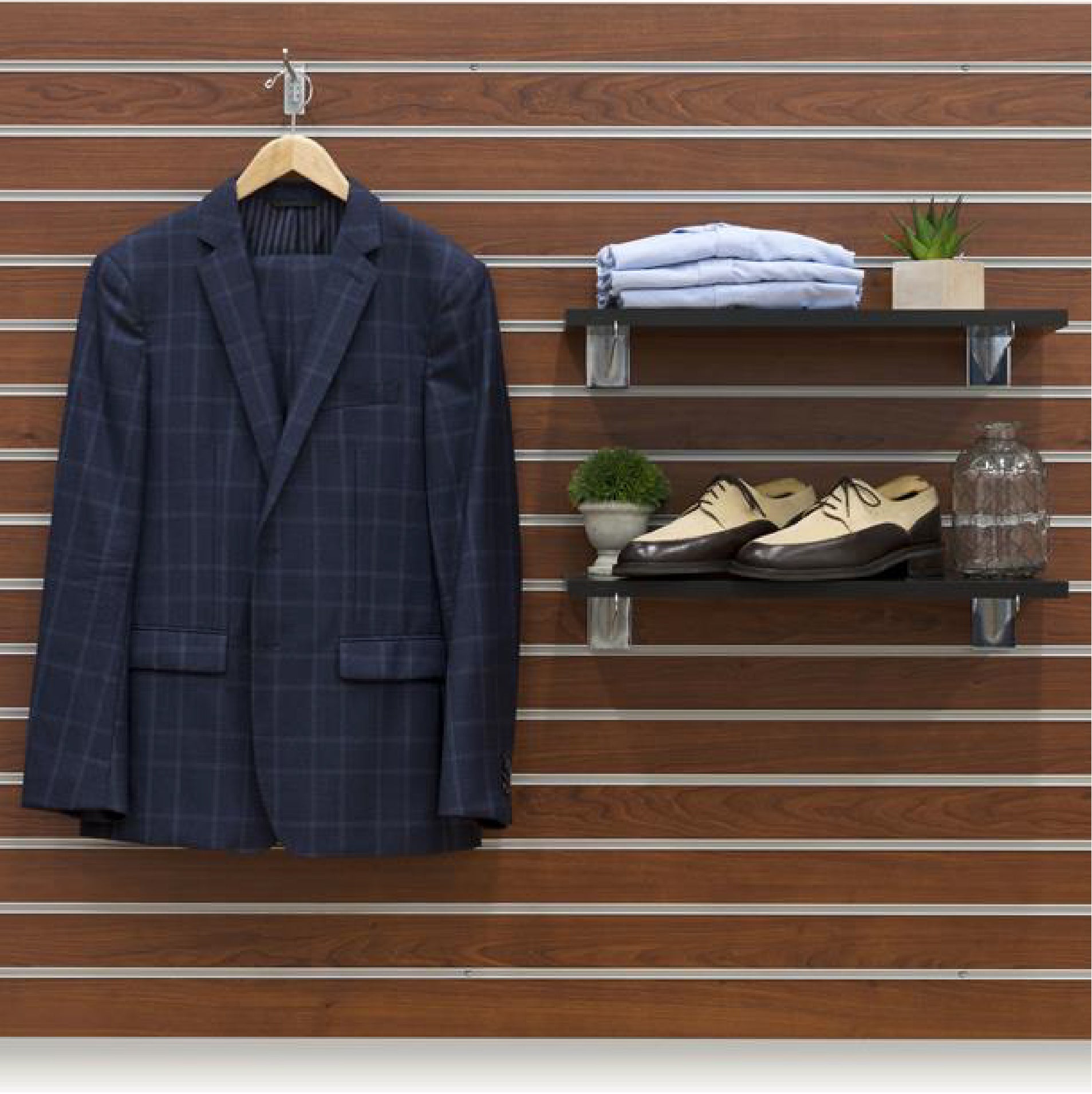 Slatwall Panels | Saddle Back Display – Sd&f