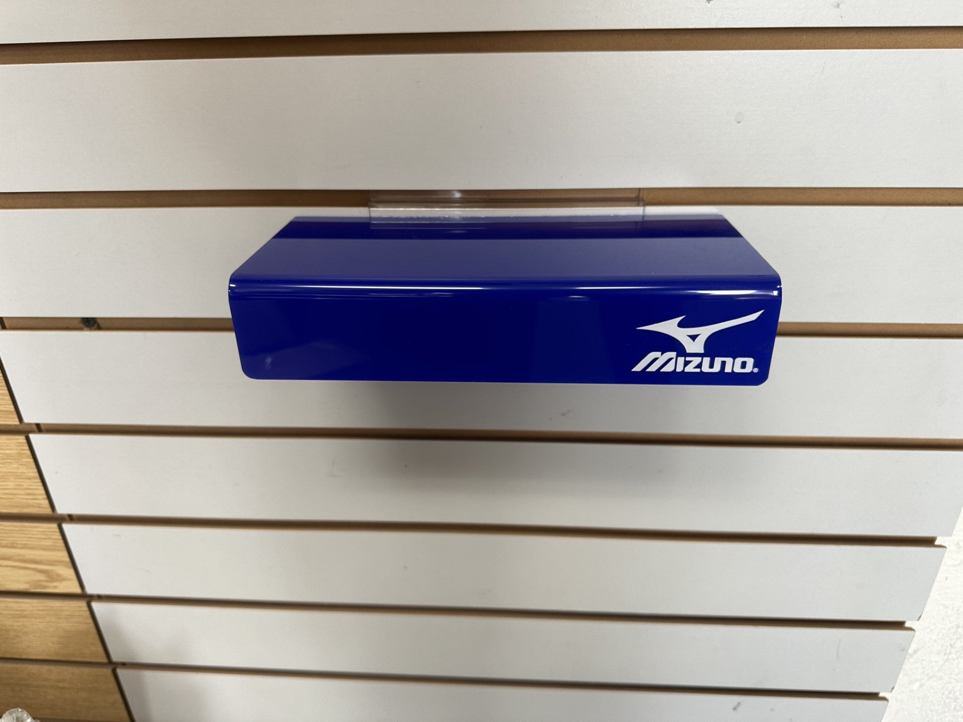 Blue Slatwall Shoe Shelf – Sd&f