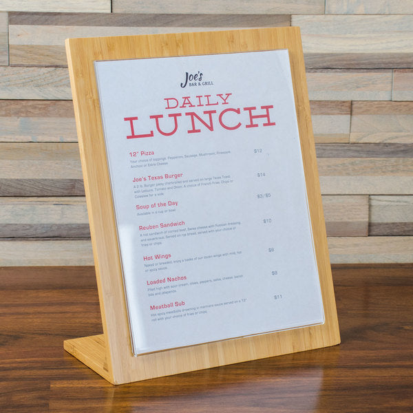 Wood Frame Sign Pine – Sd&f