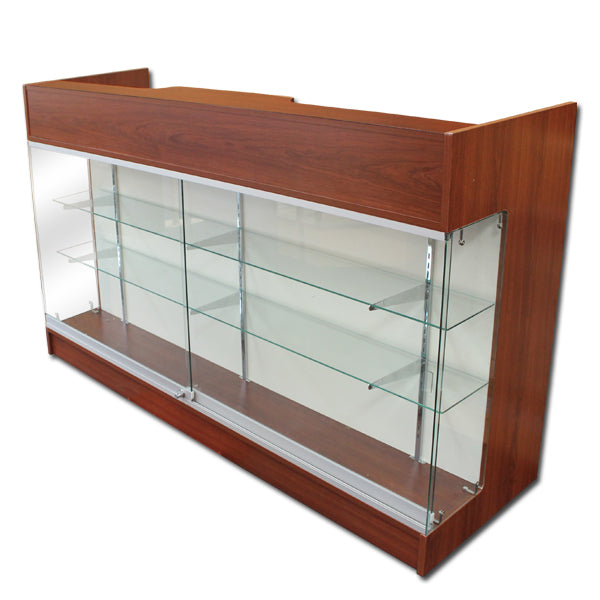 6' Ledgetop Counter with Showcase Front – Sd&f